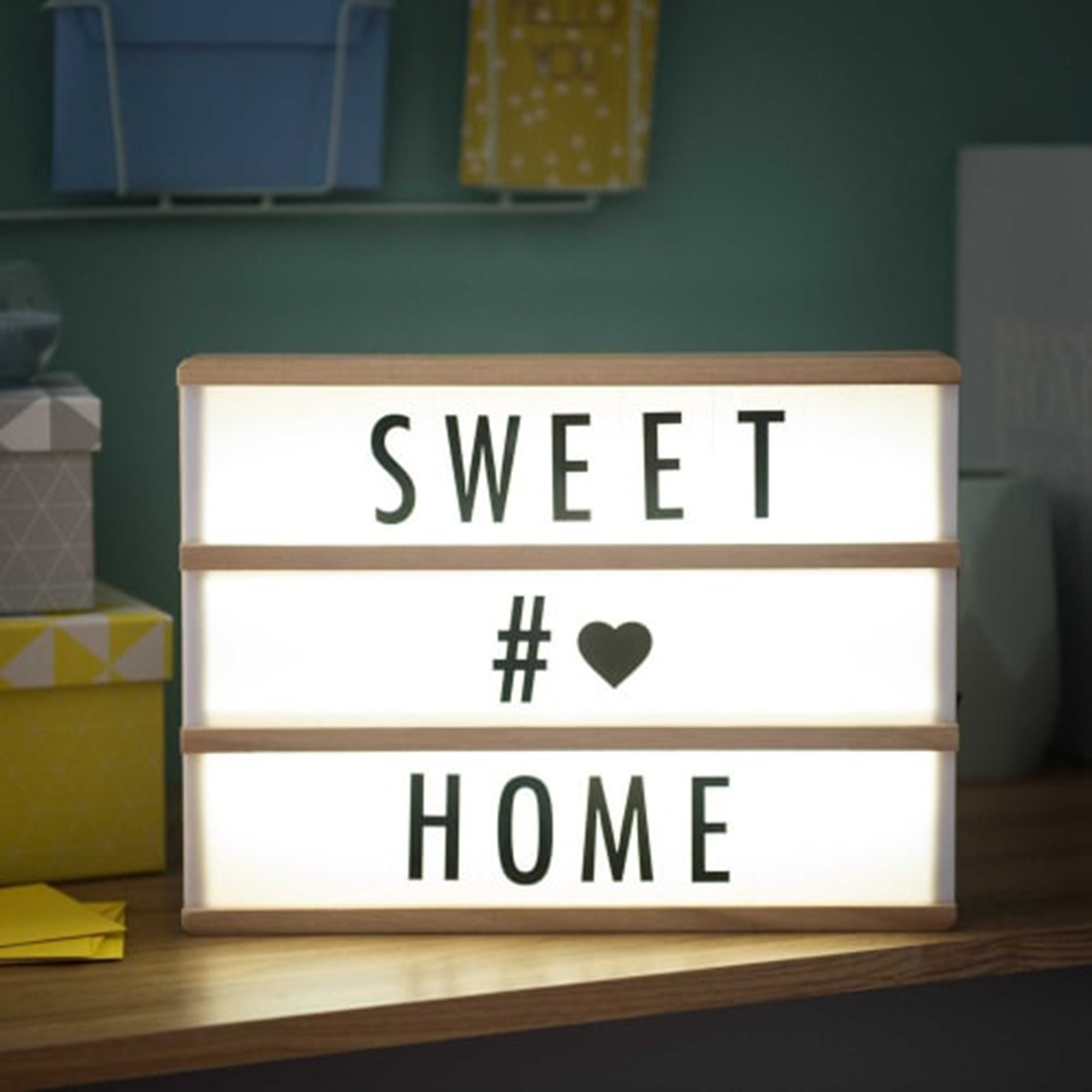 Led Light Box Home A4 Size for Brand Promotion Custom Light Box for ...