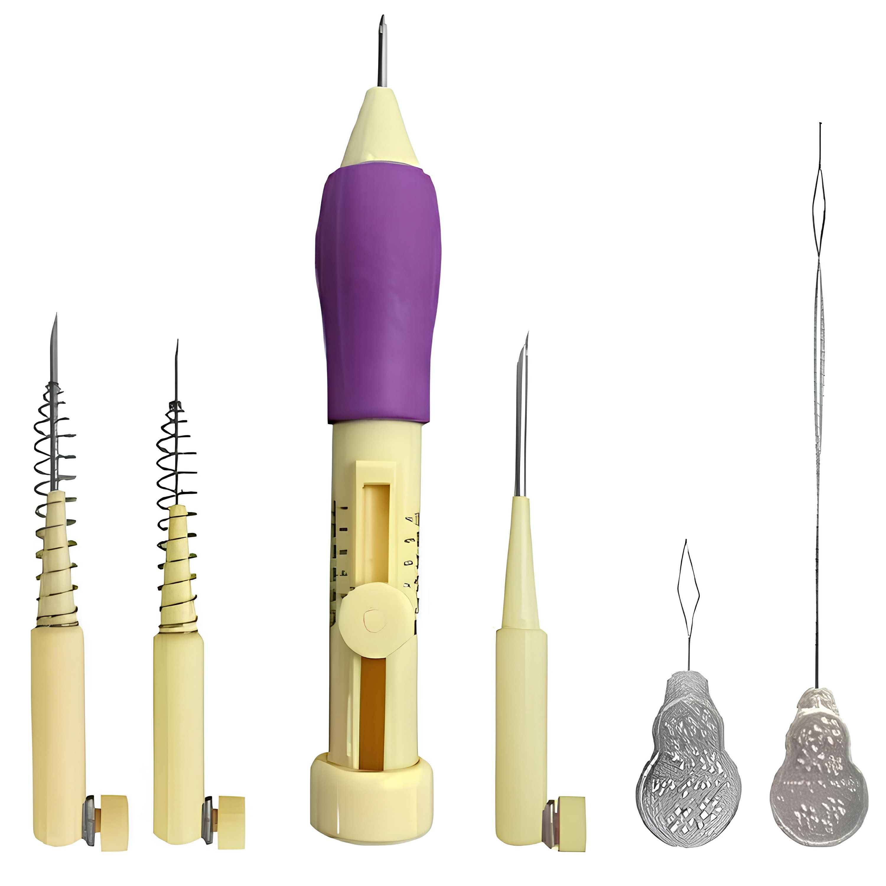 Mina Carin Punch Needle Set 3 Size Beginner Punch Knitting Needle Tool ...
