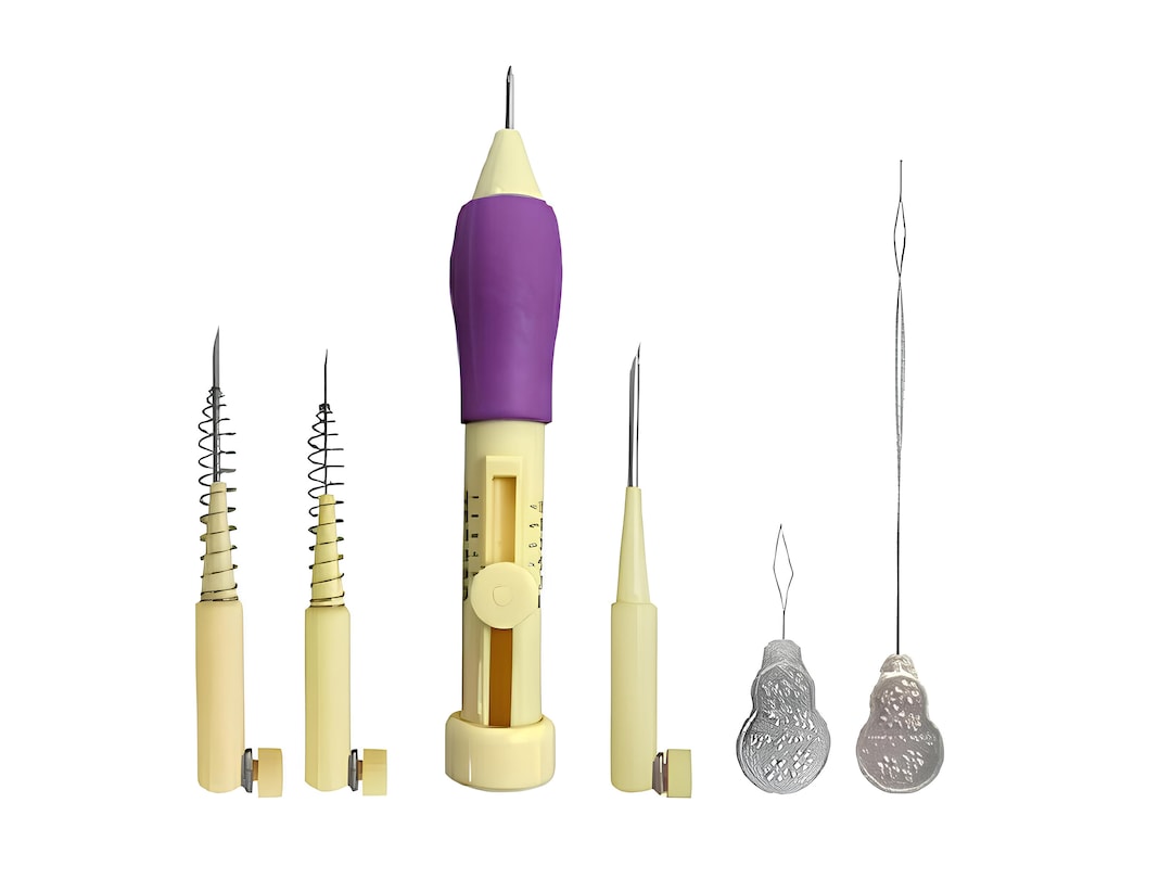 Mina Carin Punch Needle Set 3 Size Beginner Punch Knitting Needle Tool ...