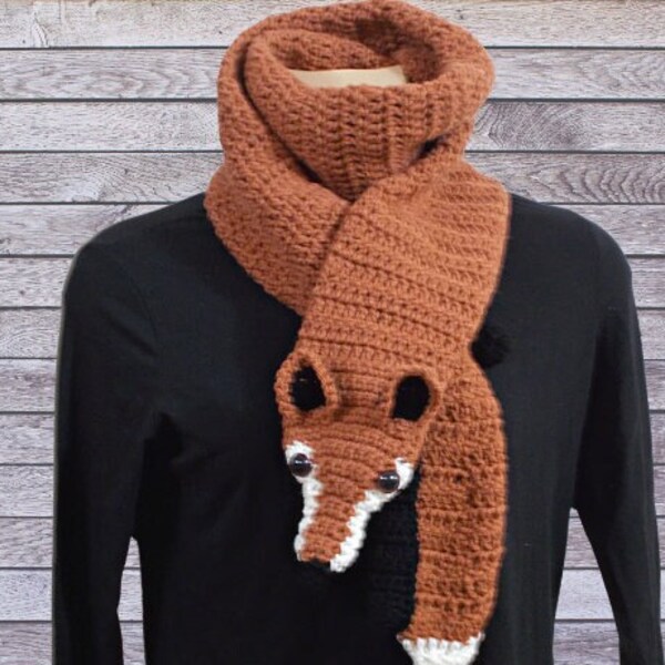 Fox Scarf - Etsy