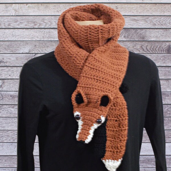 Fox Scarf - Etsy