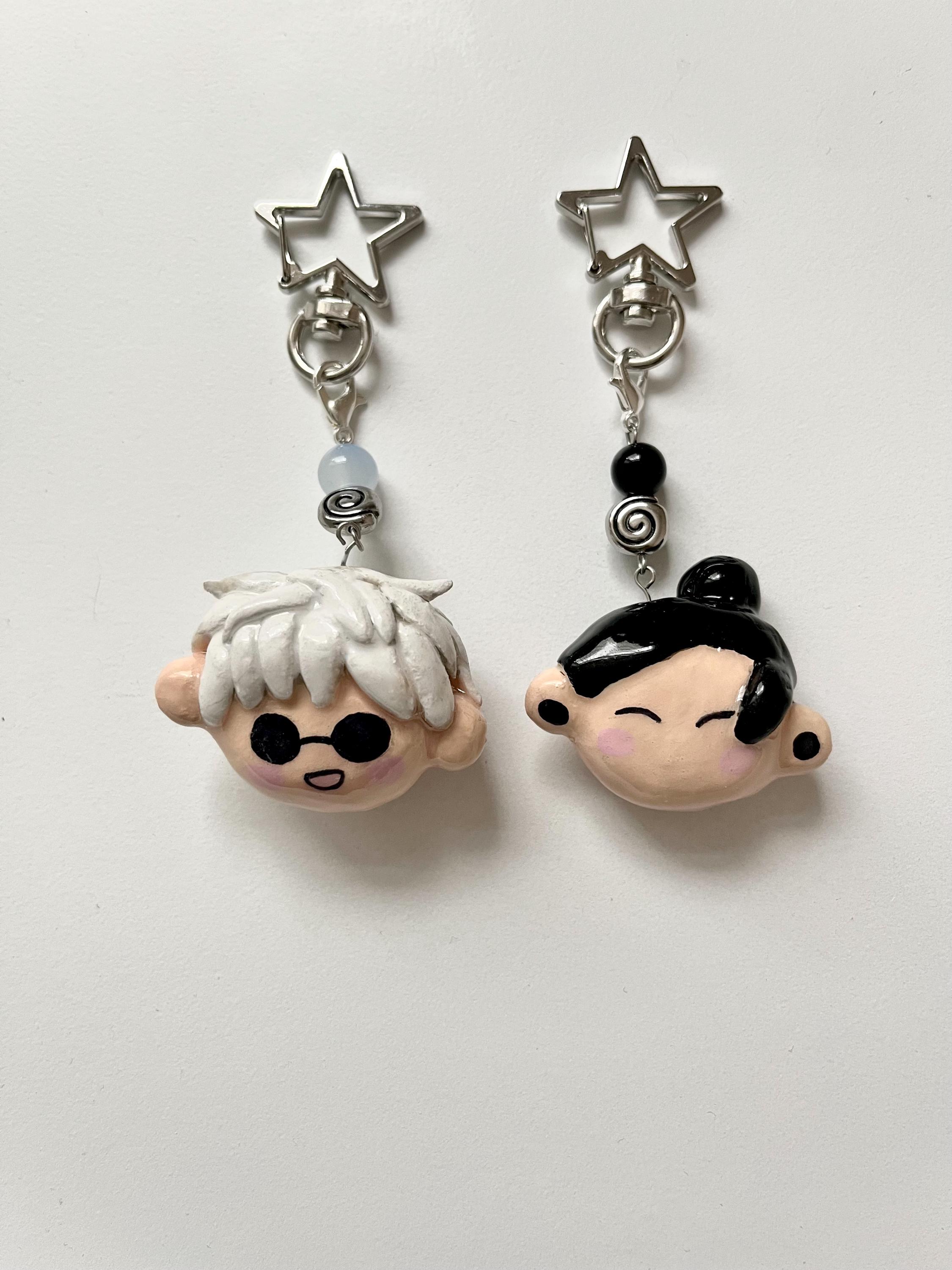 Gojo and Geto Keychains - Etsy