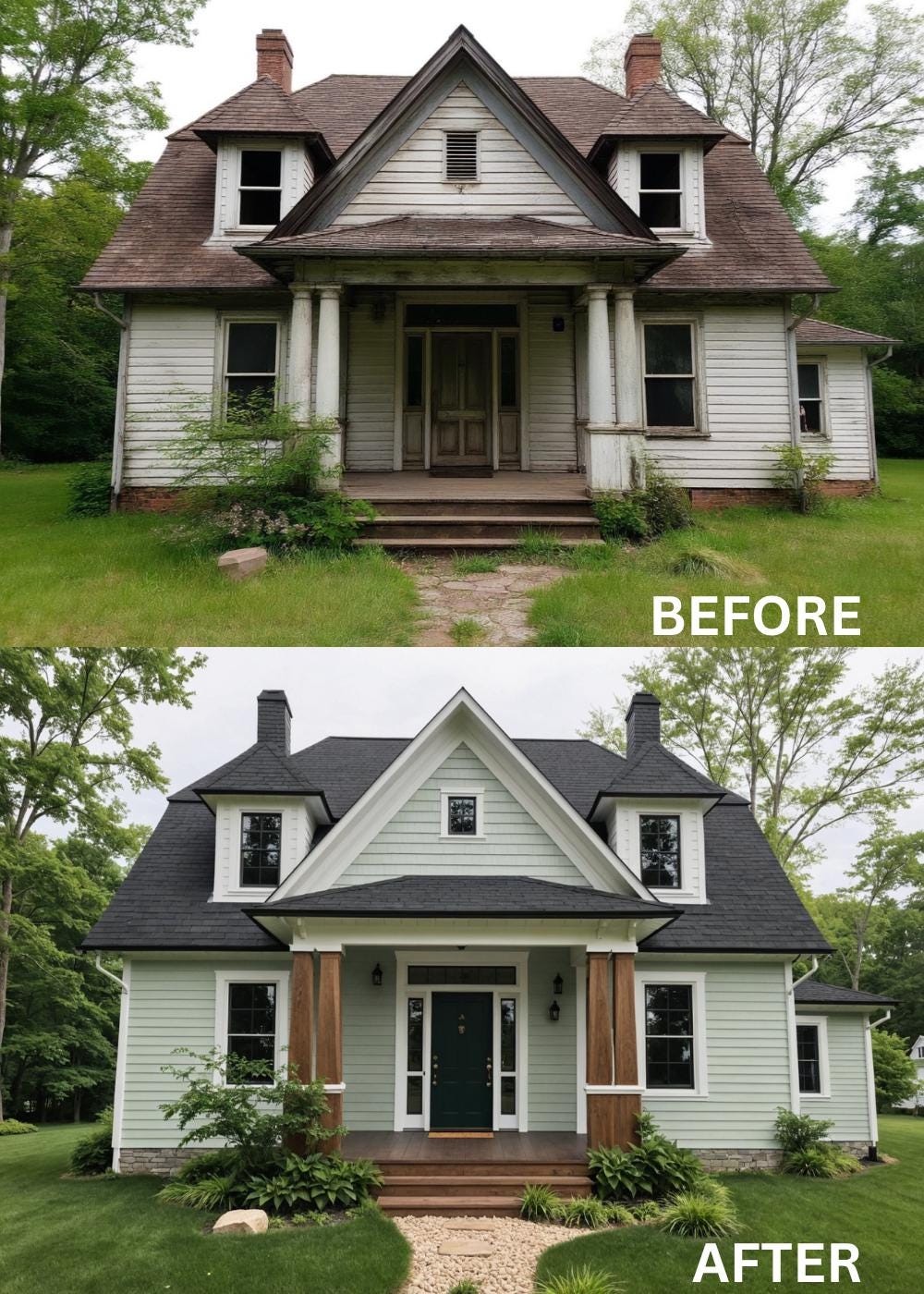 Realistic Home Exterior Renderings: Digital Architectural Visualization ...