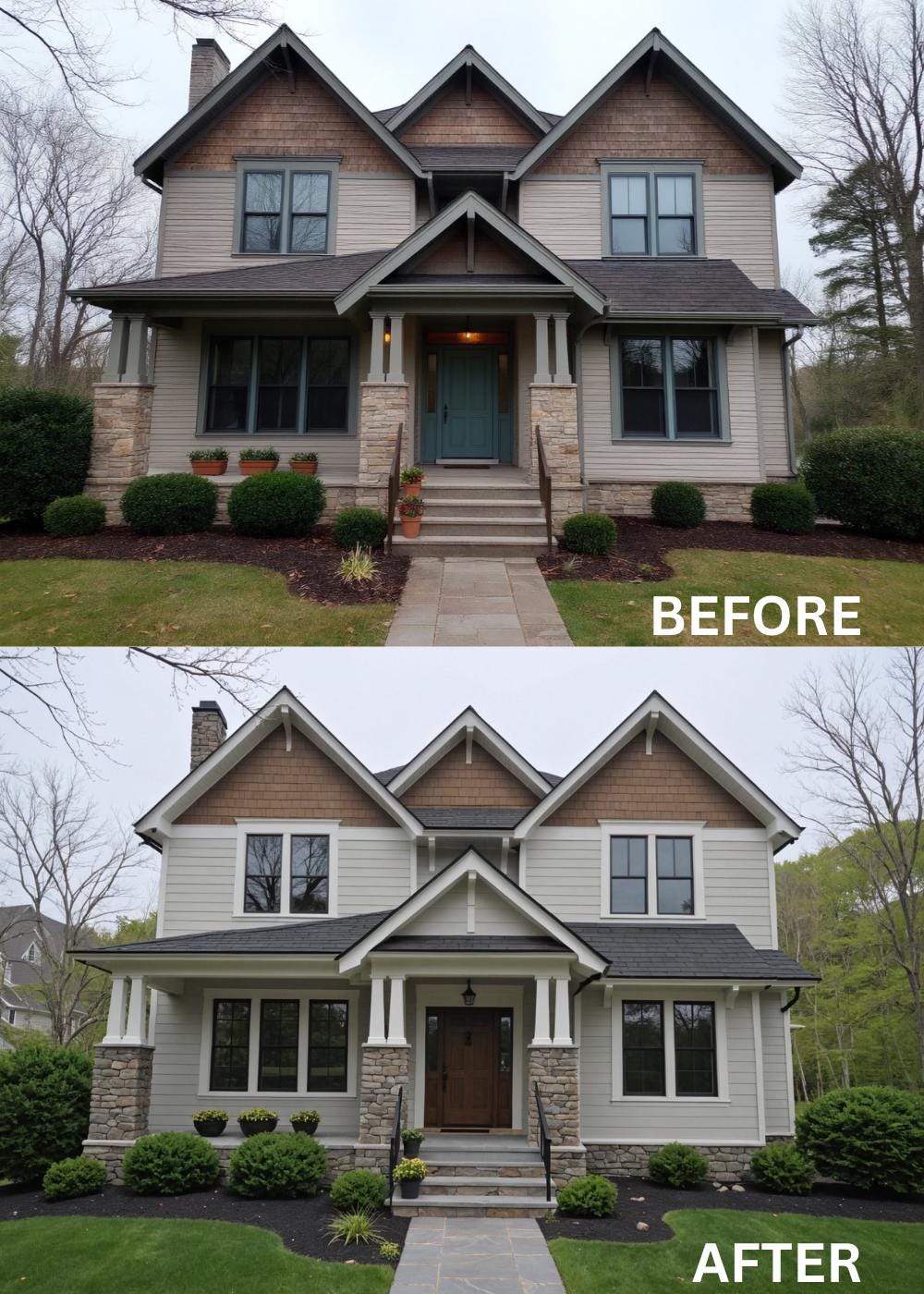 Realistic Home Exterior Renderings: Digital Architectural Visualization ...