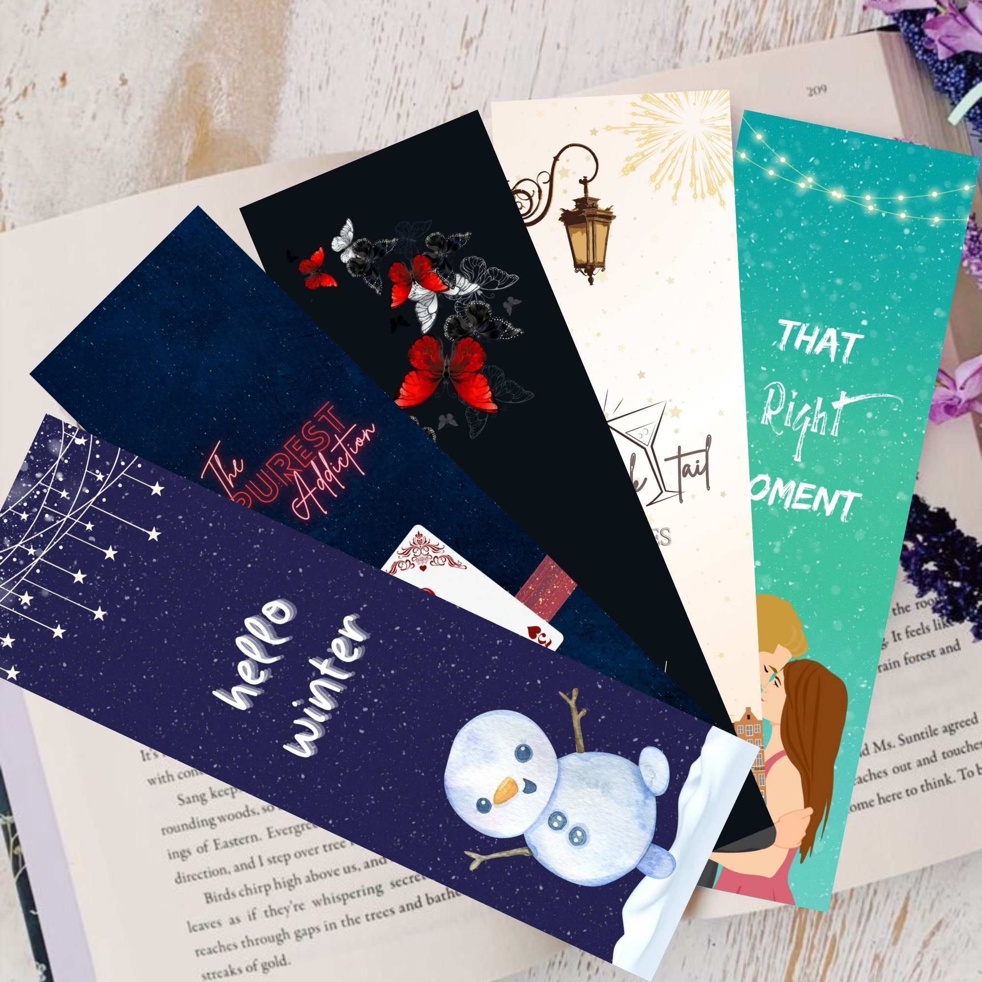 Customize Your Own Bookmark Printable Bookmark Digital Bookmark ...