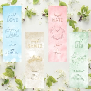 Ana Huang | Twisted Series Bookmark - Etsy