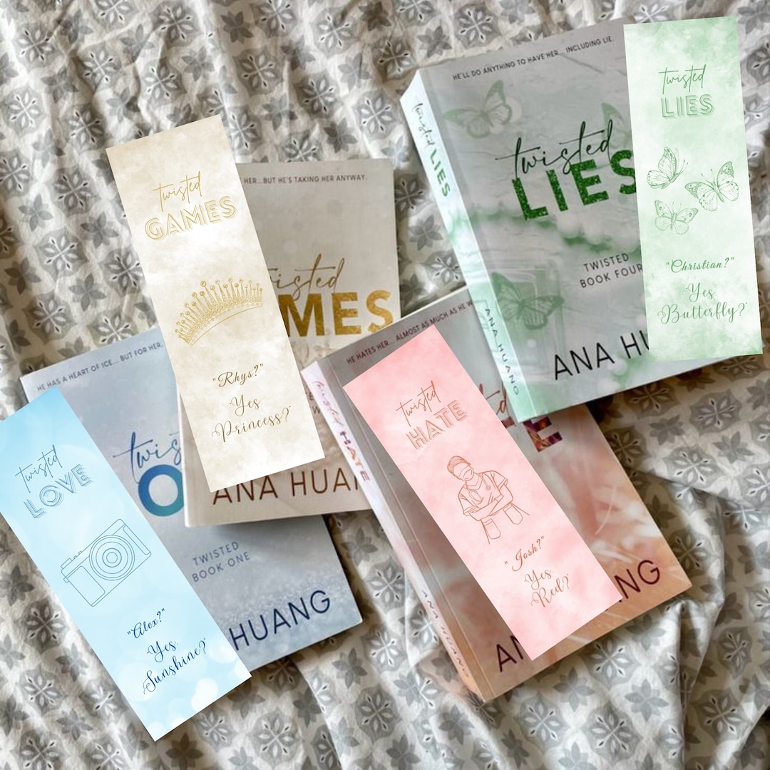 Twisted Series Bookmark Ana Huang Twisted Love Twisted Games Twisted ...