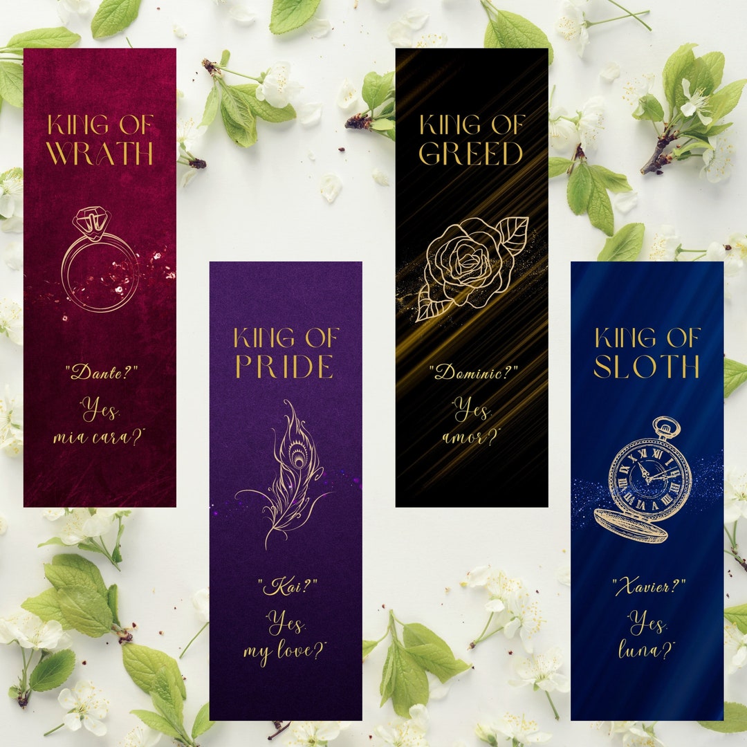 Ana Huang | Kings of Sin Series Bookmark - Etsy