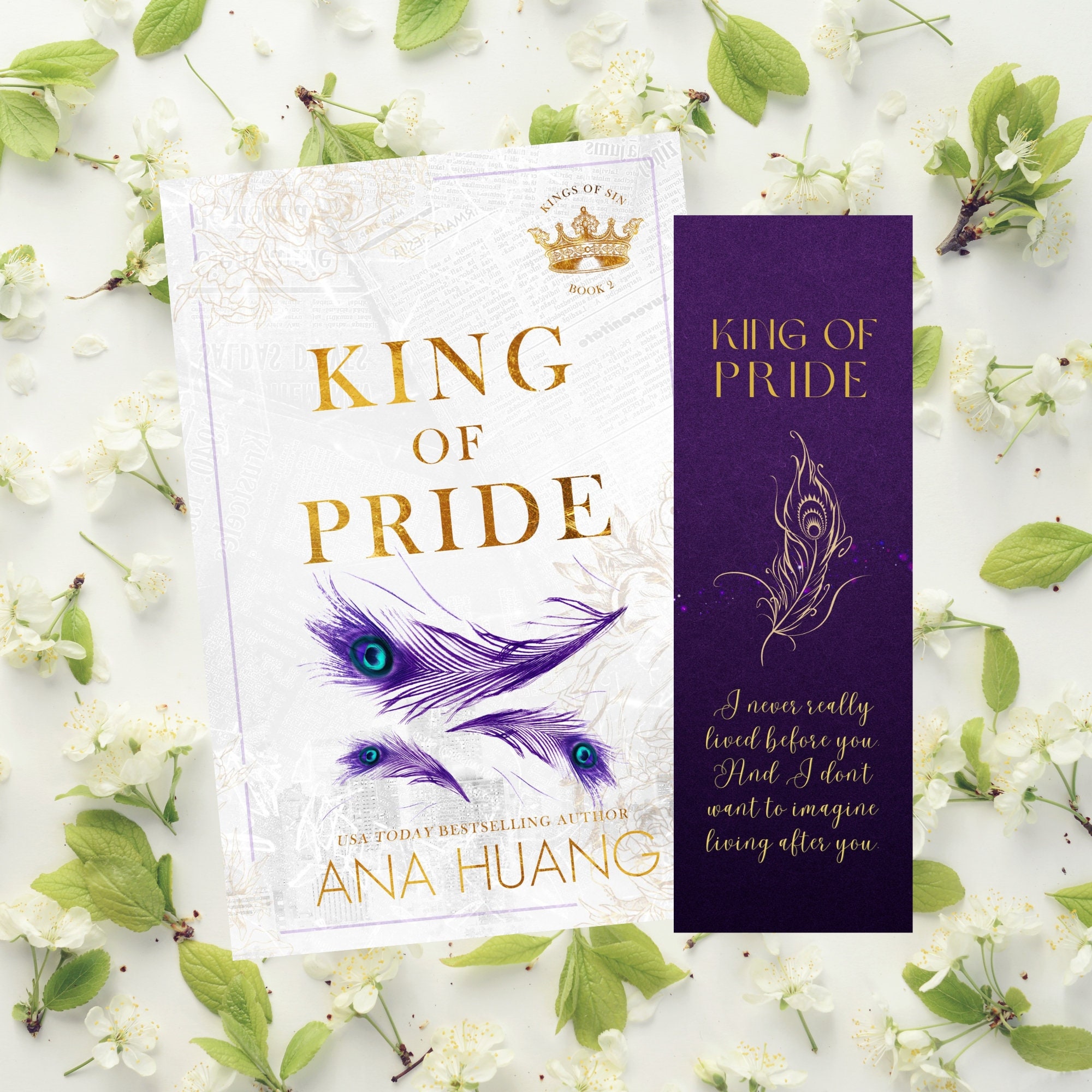 Ana Huang | Kings of Sin Series Bookmark - Etsy