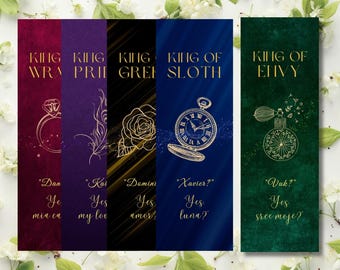 Twisted Series Bookmarks | Ana Huang | Book Lovers Gift | Gift for Her ...