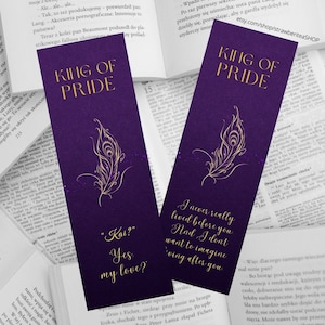 Kings of Sin Series Bookmark Ana Huang King of Wrath King of Pride King ...