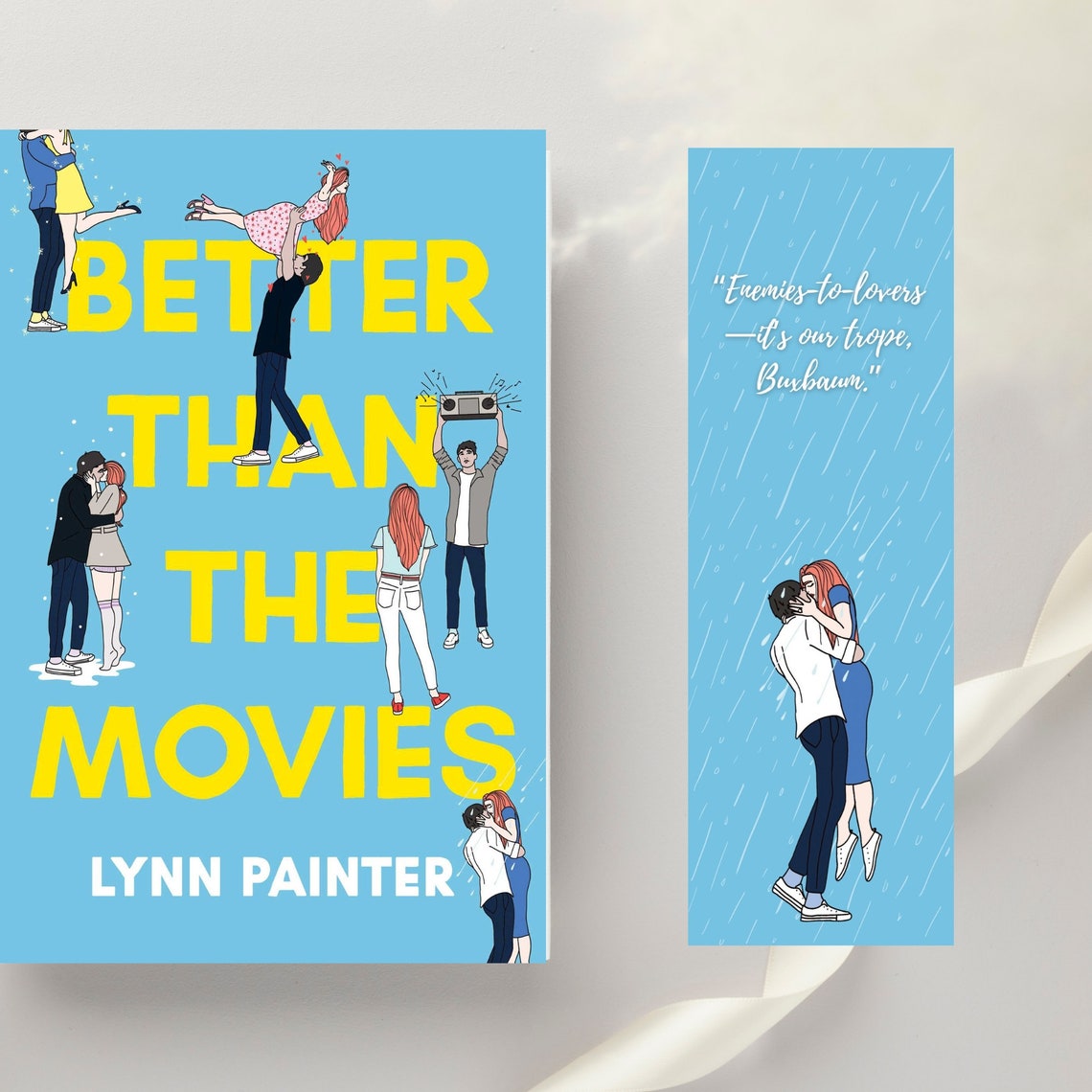 Better Than the Movies Bookmarks Lynn Painter Paper Bookmark Romance ...