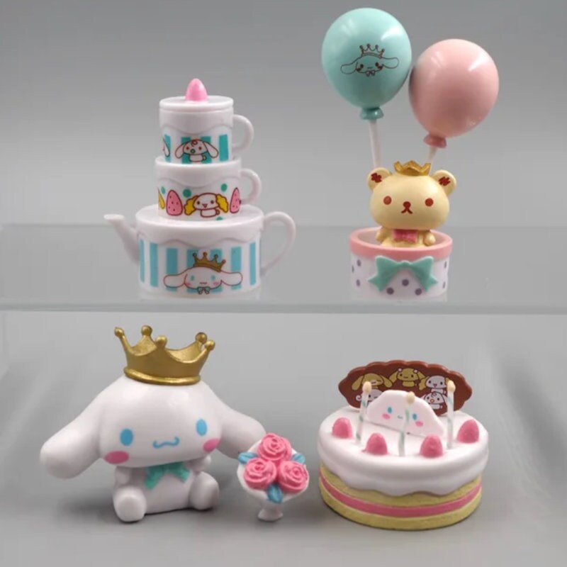 Cinnamoroll & Friends Cake Toppers: Kawaii Cartoon Puppet Deco, Anime ...