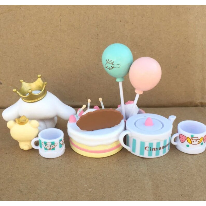 Cinnamoroll & Friends Cake Toppers: Kawaii Cartoon Puppet Deco, Anime ...
