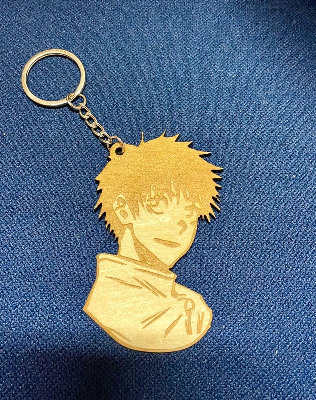 Keychain Key Ring JUJUTSU KAISEN ANIME Yuta Okotsu, Yuji, Toji - Etsy