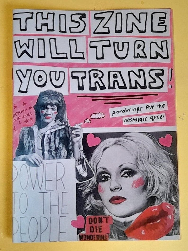 This Zine Will Turn You Trans! - Etsy