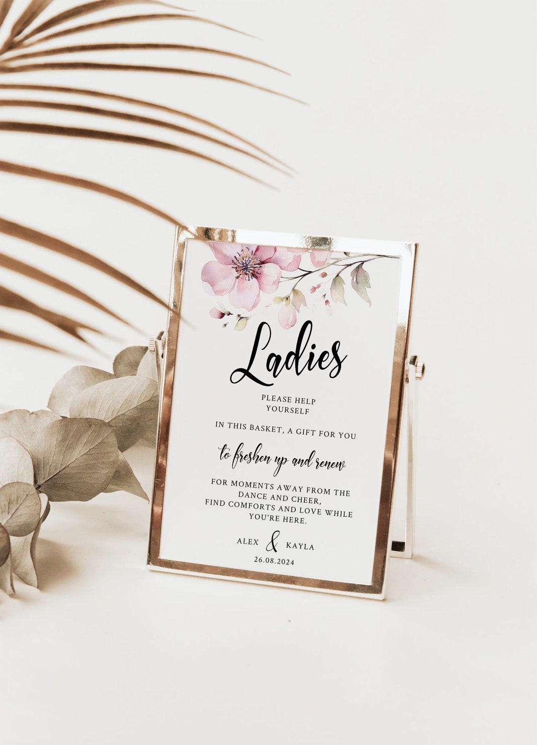Wedding Toilet Basket Sign, Wedding Bathroom Sign, Ladies Gents Signs ...