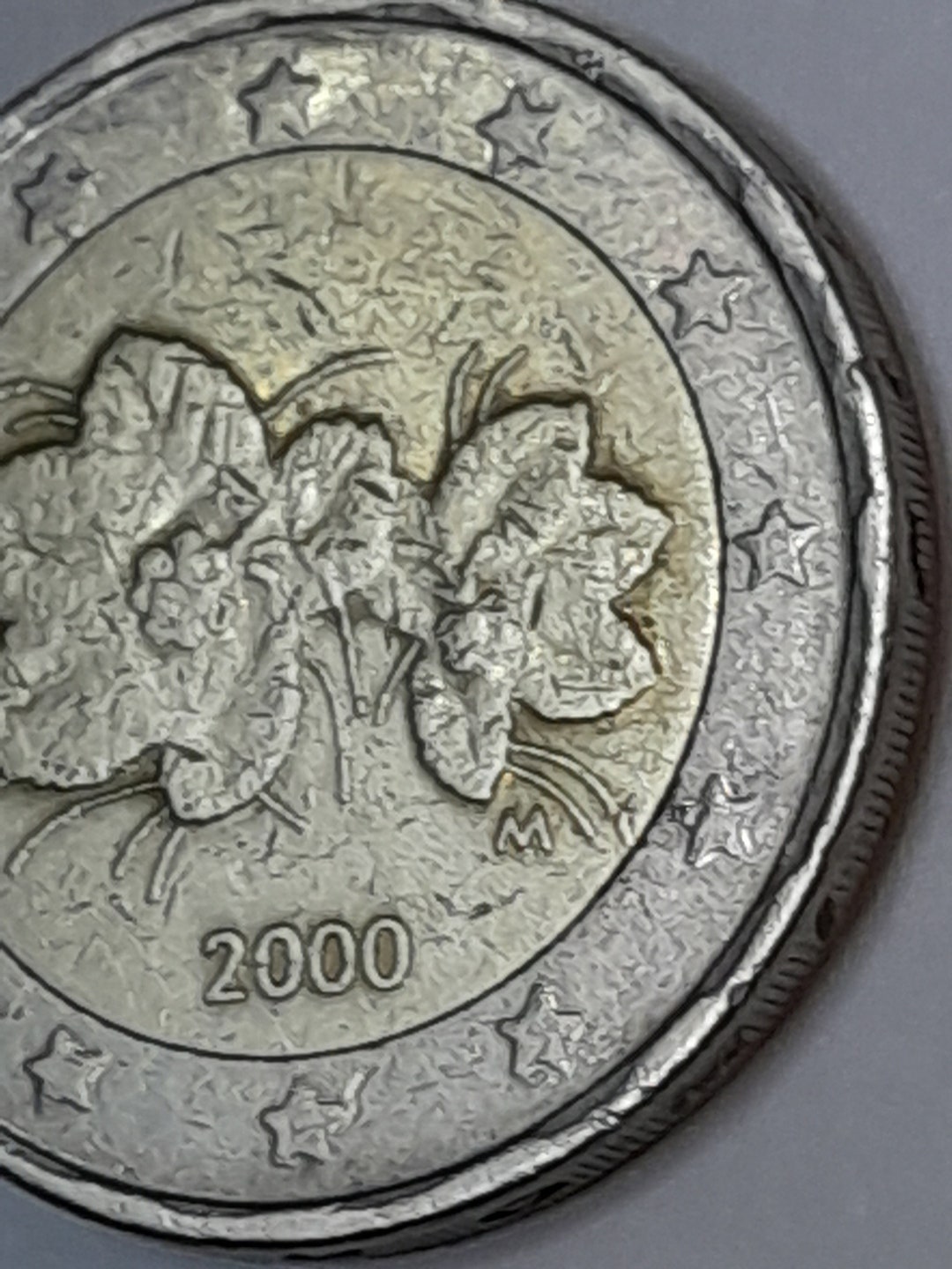 Rare Finland Moneda 2 Euro Finland - Etsy