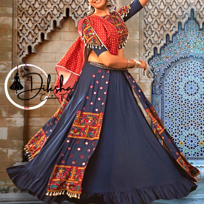 Navratri Chaniya Choli Indian Traditional Outfit Garba Night Garba ...