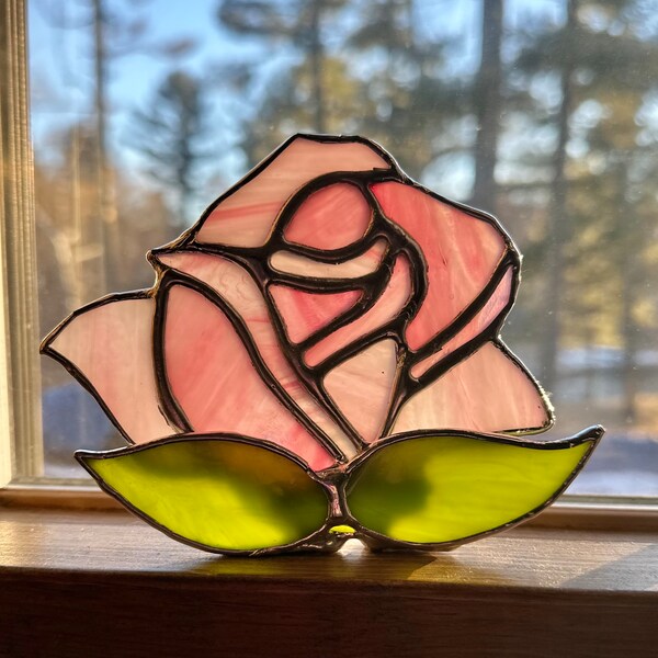 Stained Glass Roses - Etsy
