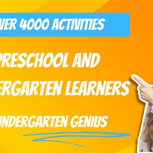 Kindergarten Genius Features a Wide Range of Over 4000 Activities ...