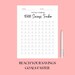 Savings Tracker | Printable Savings Worksheet | Expense Tracker ...