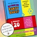 Austin Powers Party Invitation, 60s Themed Birthday Invite - Etsy