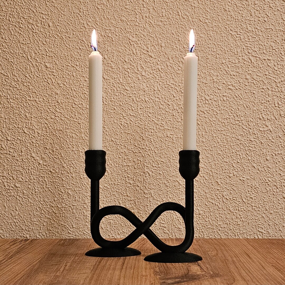 Infinity Candle Holder for IKEA JUBLA Candles (STL File) - Etsy