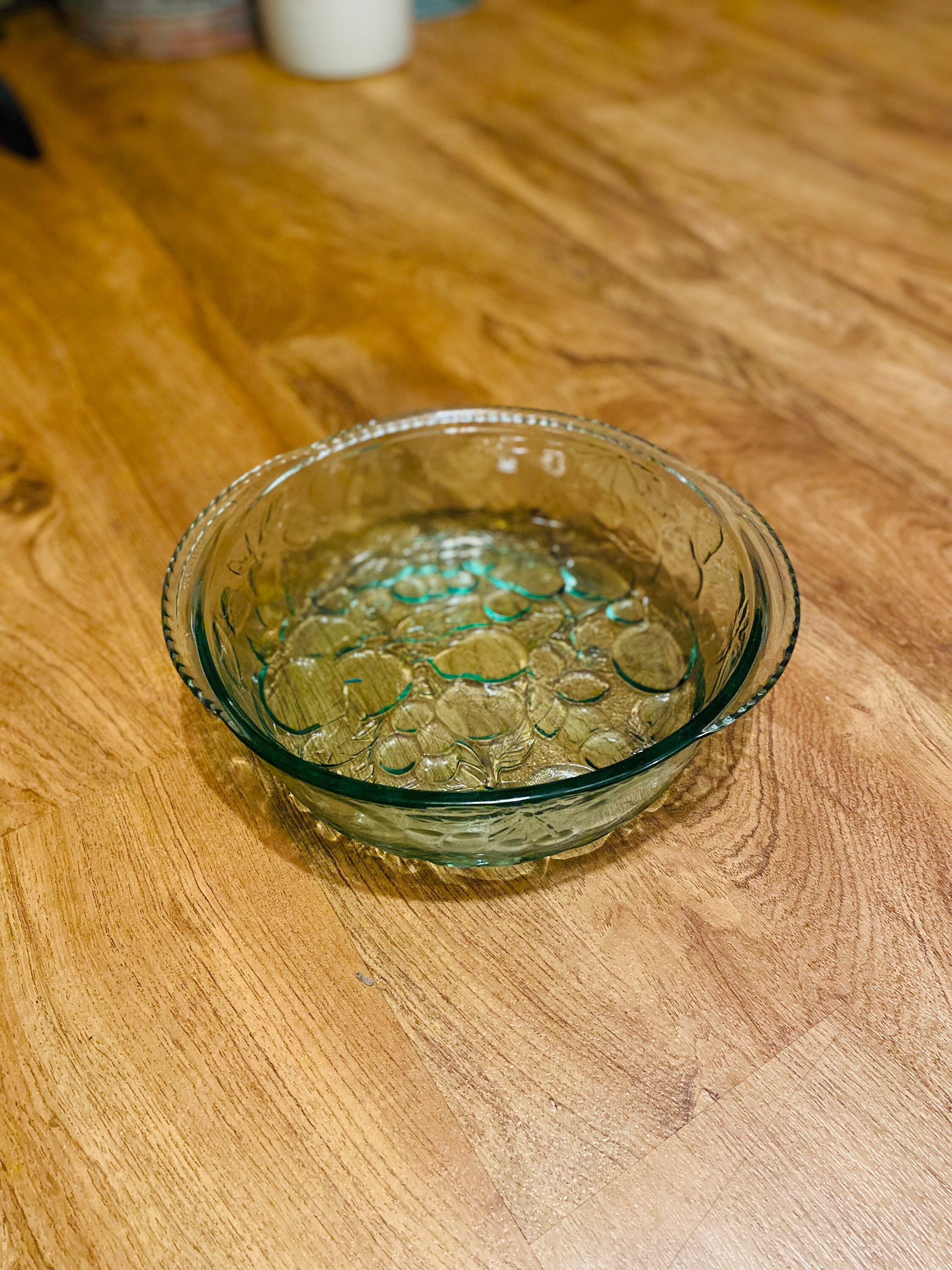 Libbey Orchard 3 Piece Green Glass Bakeware Set - Etsy