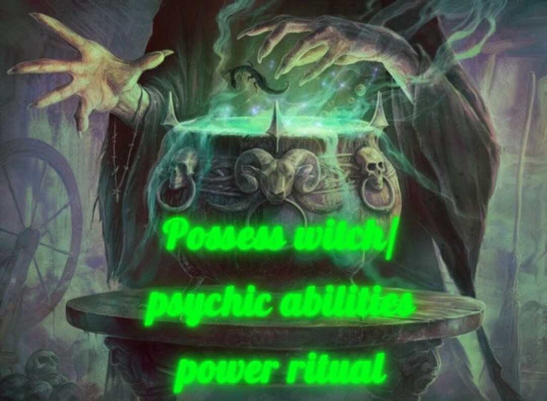 Possess Witch/psychic Abilities (powerful Ritual) - Etsy
