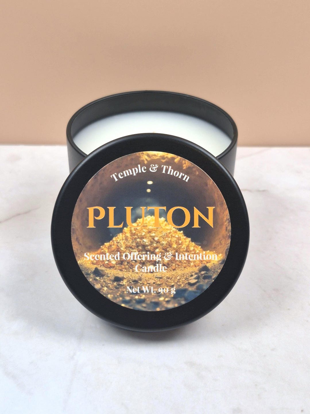 Hades Candle – Yuzu, Spiced Leather & Resin – Greek God Altar Candle ...