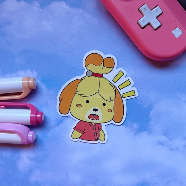 Isabelle Sticker - Etsy