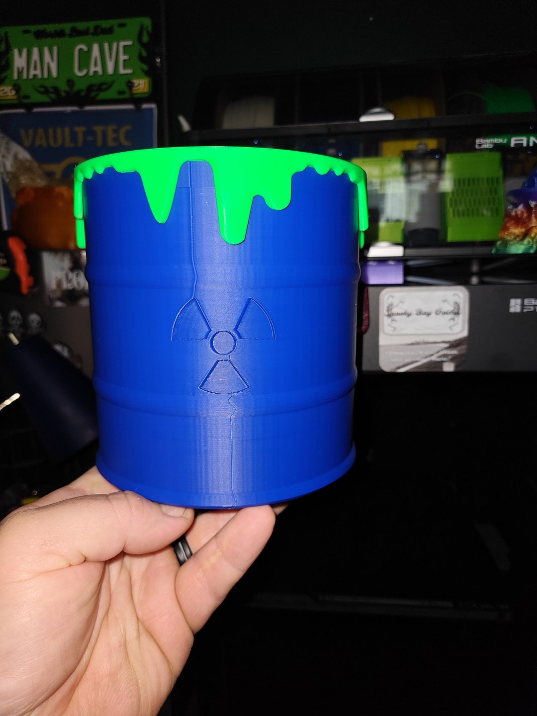 3D Printed Toxic Waste Barrel Planter/container - Etsy