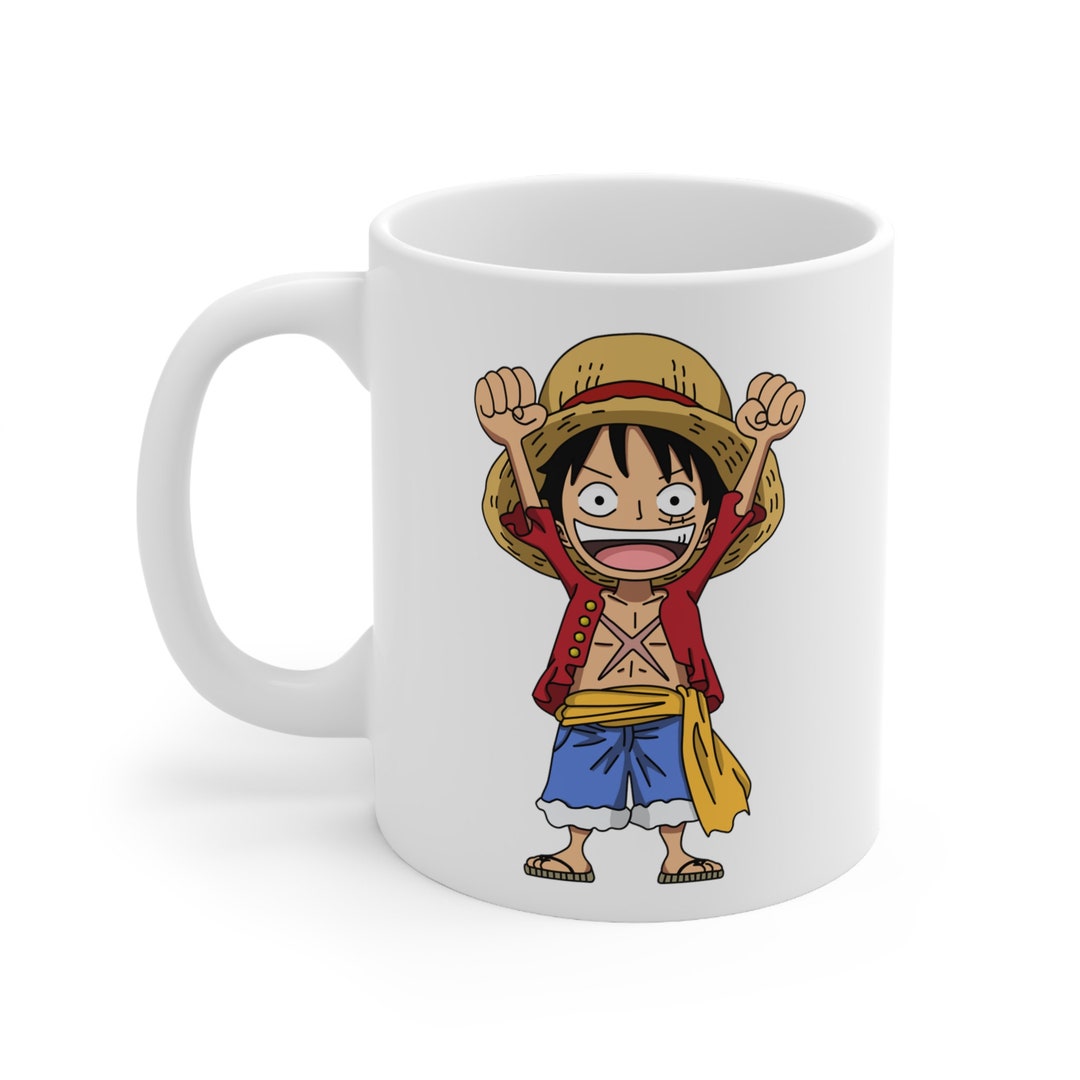 Luffy One Piece Mug - Etsy