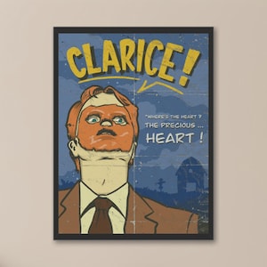 The Office: Dwight Mask CPR Clarice Wall Art Funny Dunder Mifflin Decor ...