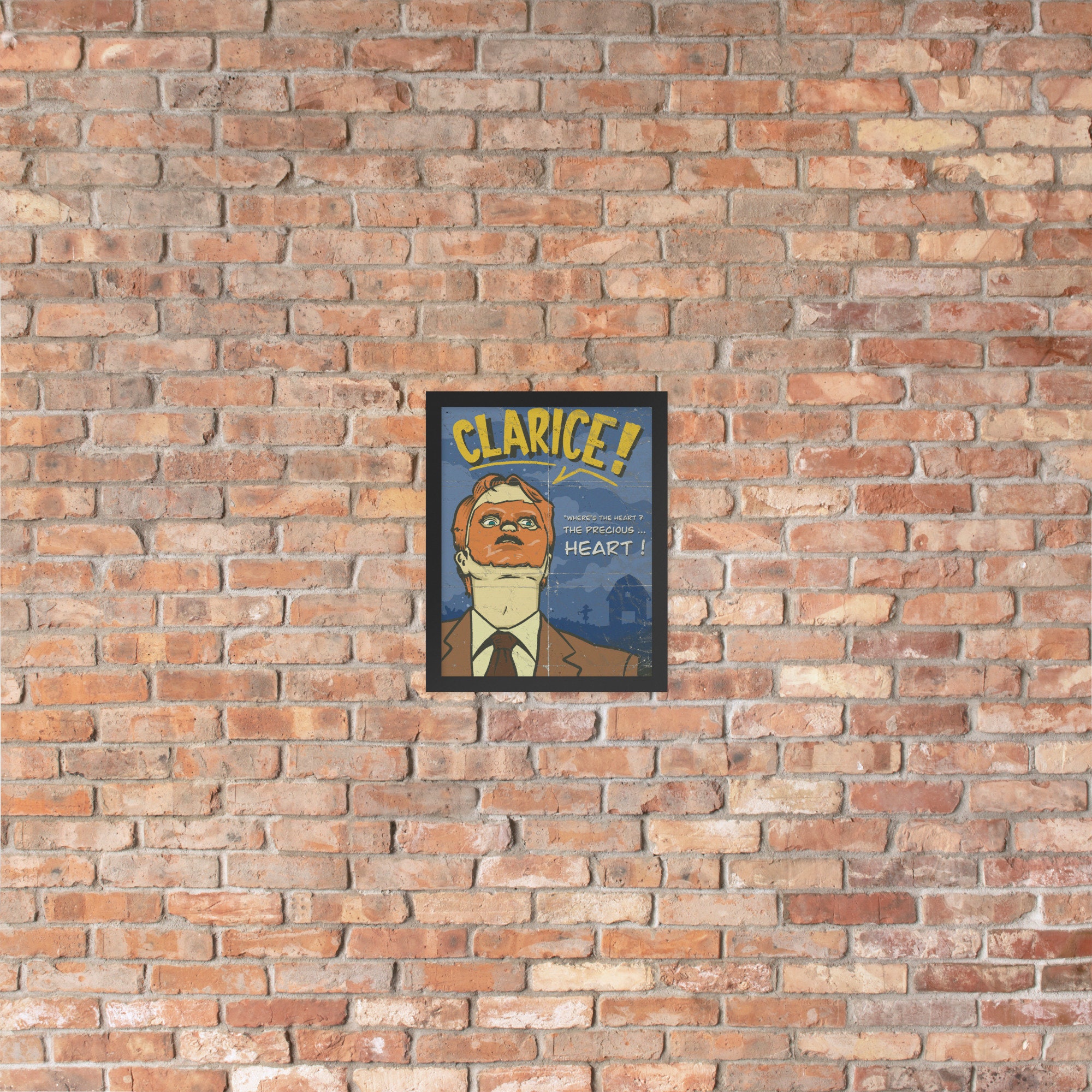 The Office: Dwight Mask CPR Clarice Wall Art Funny Dunder Mifflin Decor ...
