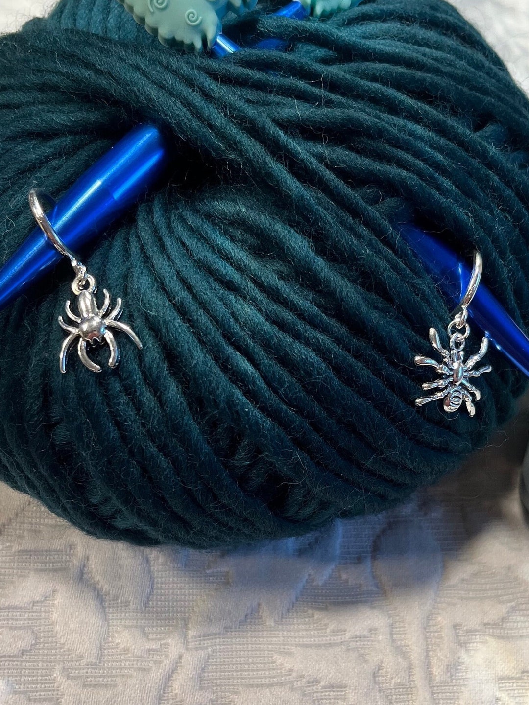 Stitch Markers - Needles - Circular Needles - Crochet Hook - Spider Set ...