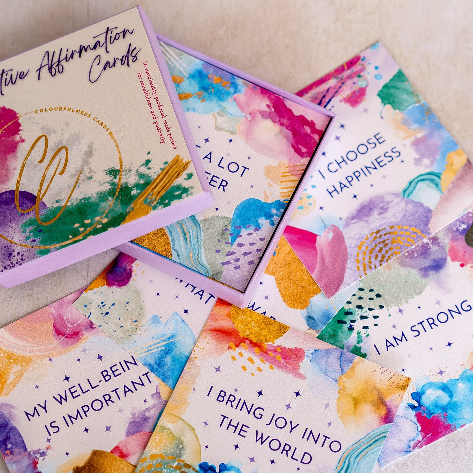 Eco-friendly Positive Affirmation Cards - Etsy