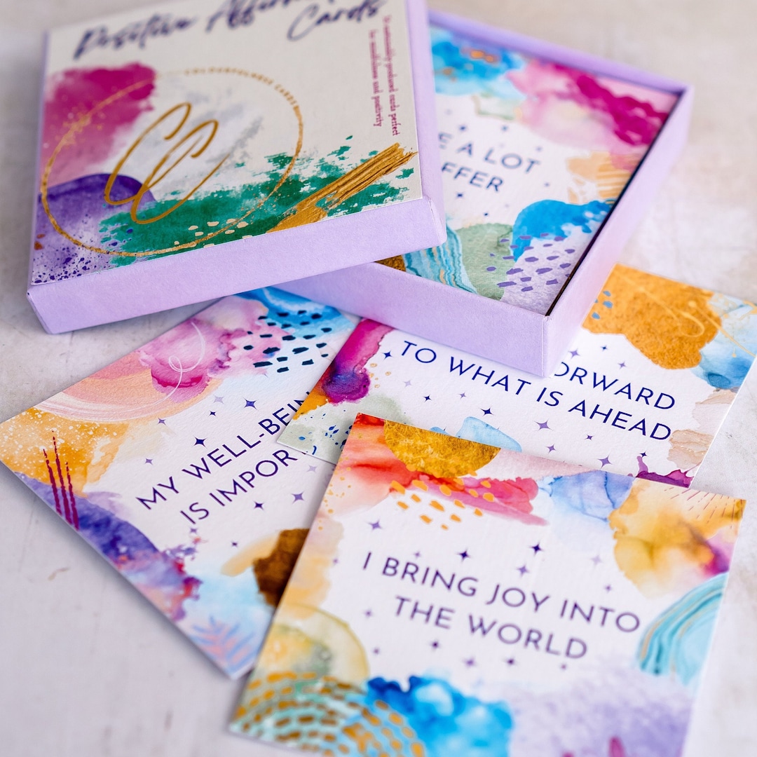 Eco-friendly Positive Affirmation Cards - Etsy