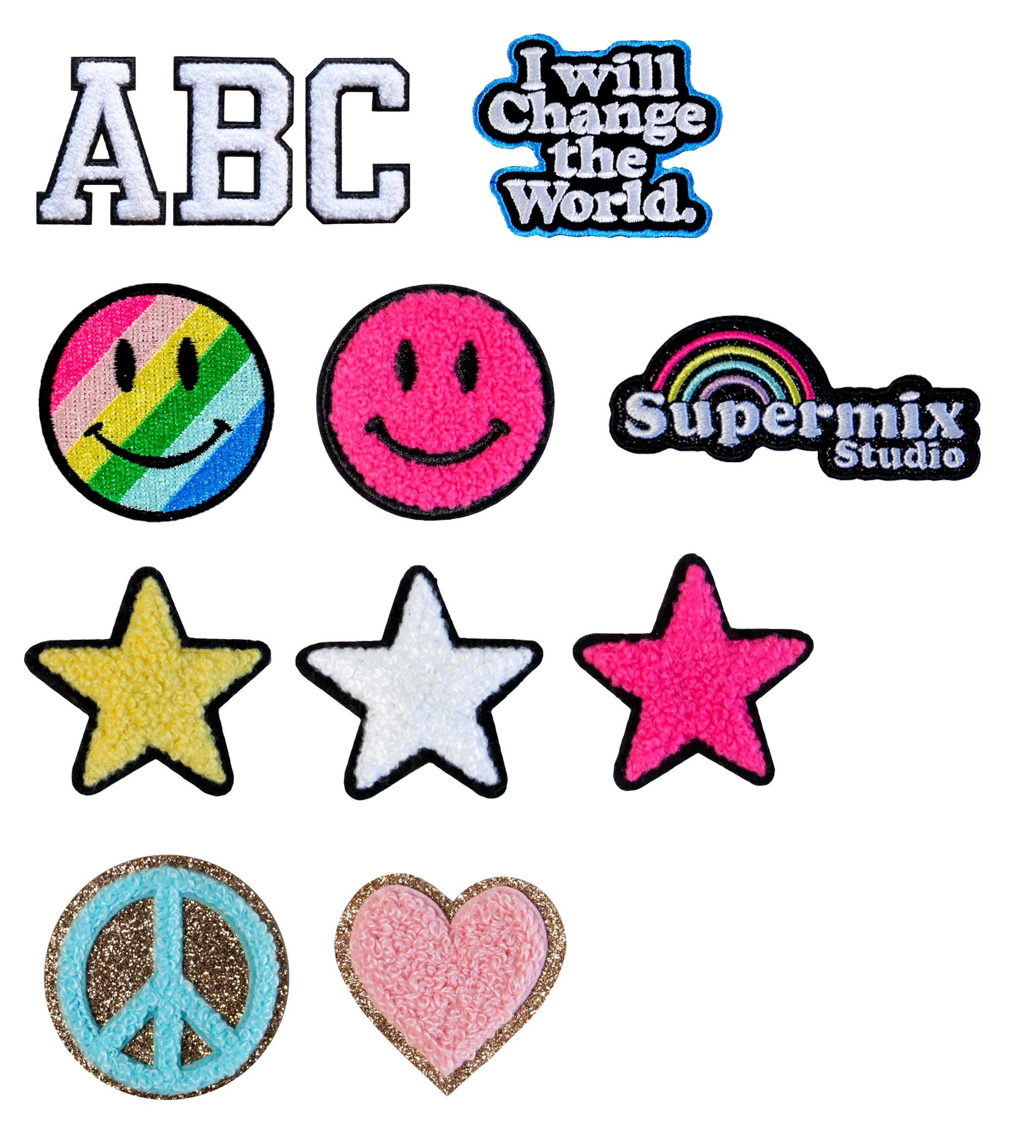 Choose Your Supersize Patch Custom Denim Jacket With Chenille and ...