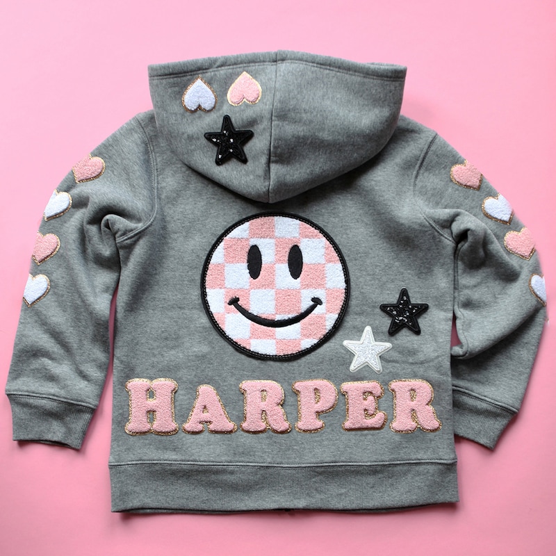 Patched up Hoodie - Etsy