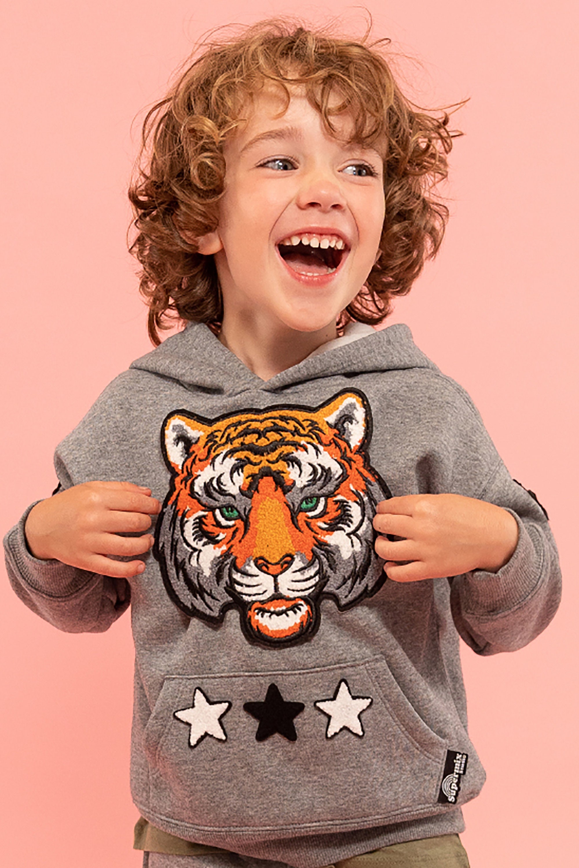 Custom Kids' Sweat Sets With Supersize Patches, Chenille Patches ...