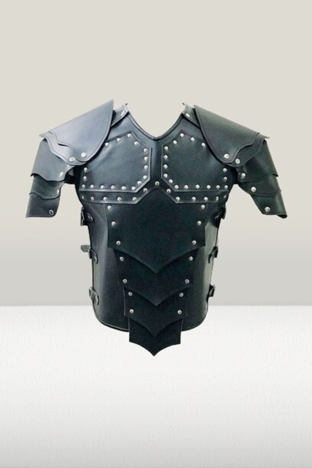 Black Leather Armor Medieval Leather Armor Custom Leather - Etsy