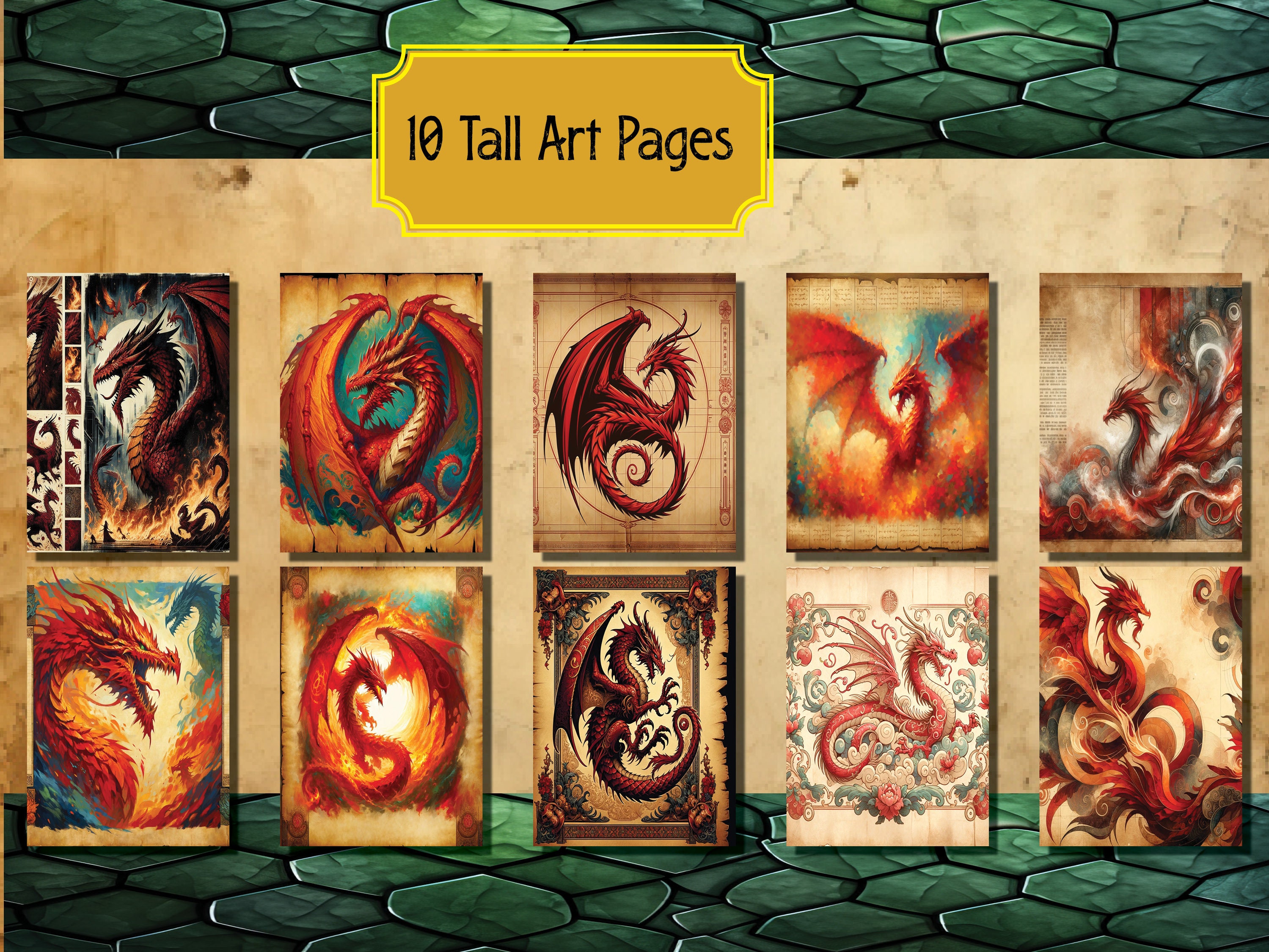 Dnd Journal Printable Accessory Character Folio Kit for Junk Journal ...