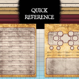 Dnd Character Sheet 5e Printable Accessory - Etsy