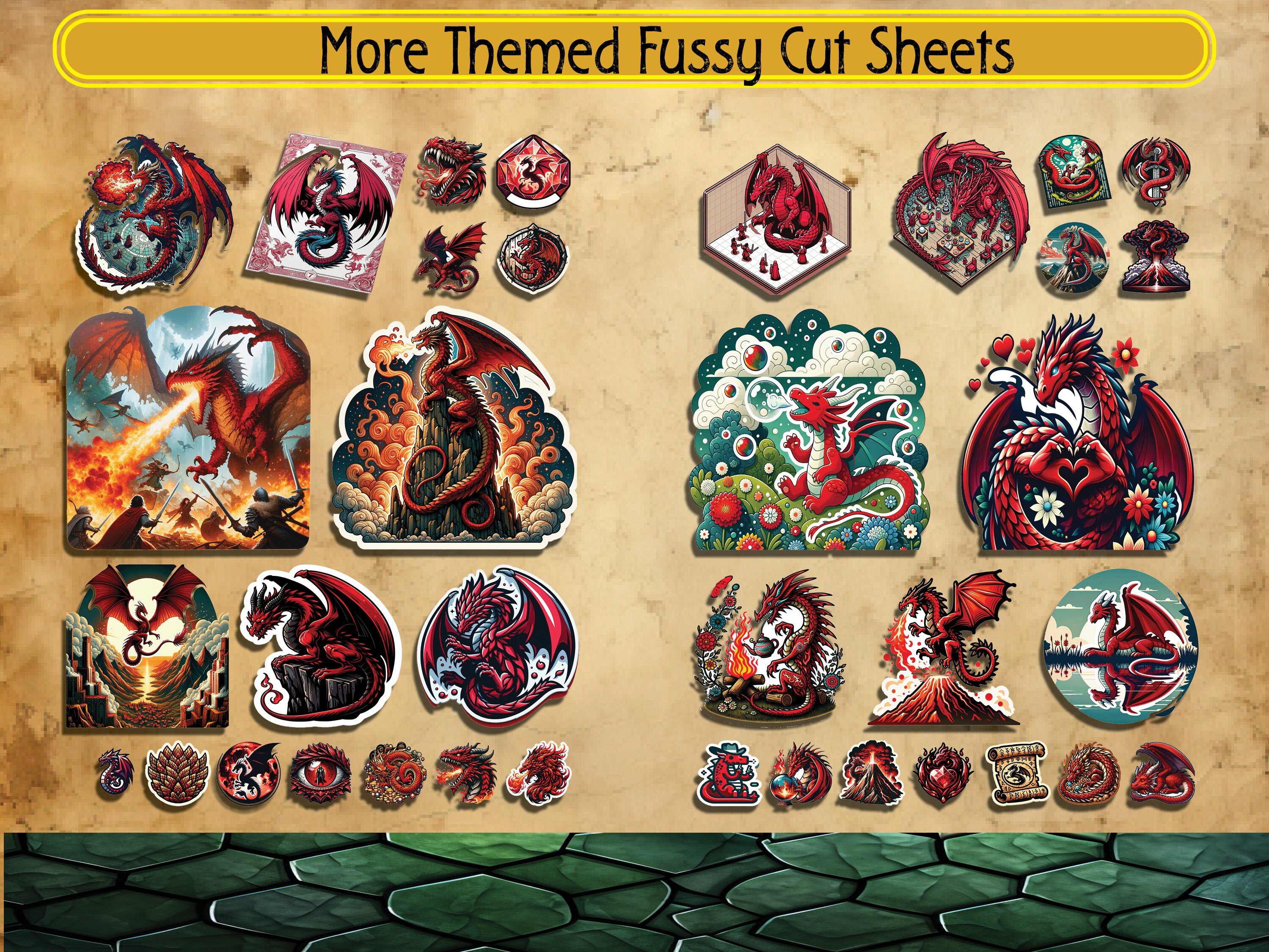 Dnd Journal Printable Accessory Character Folio Kit for Junk Journal ...