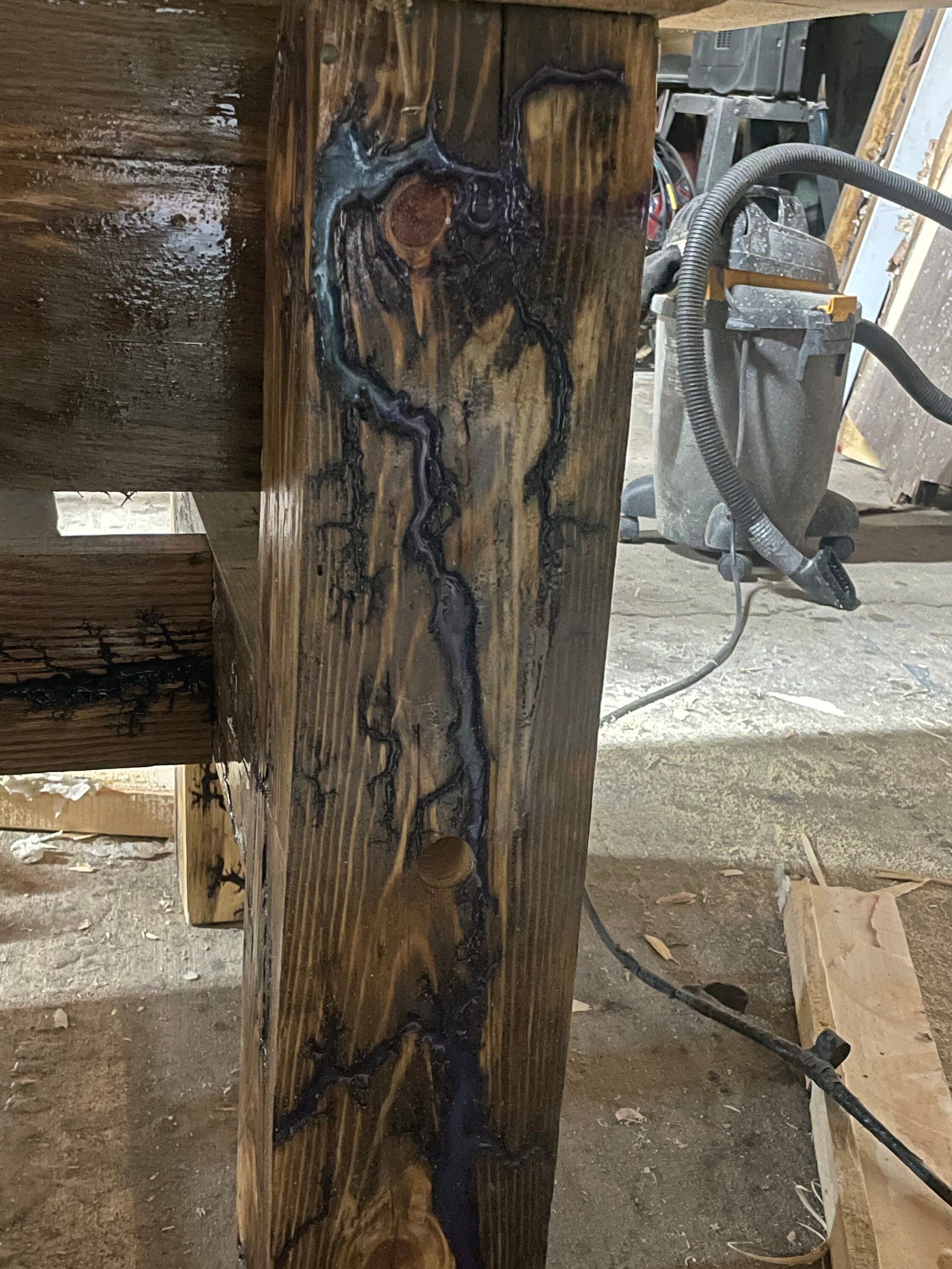 Live Edge Fractal Burned Art - Etsy