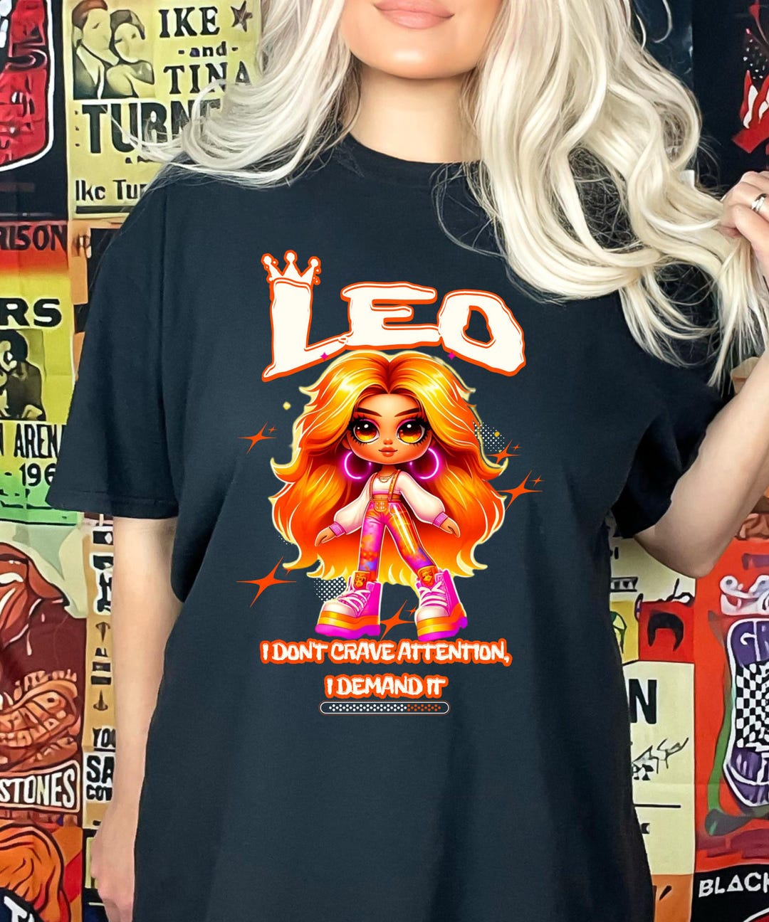 Leo Zodiac Shirt, Y2K Tshirt, Bratz Inspired T-shirt, Astrology Tee ...