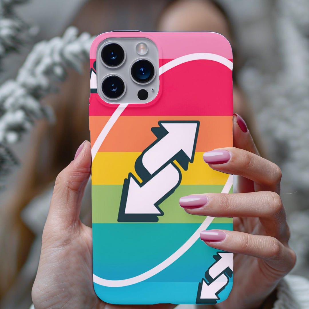 Pride Uno Reverse Tough Phone Case, LGBT iPhone Case, Rainbow Galaxy ...