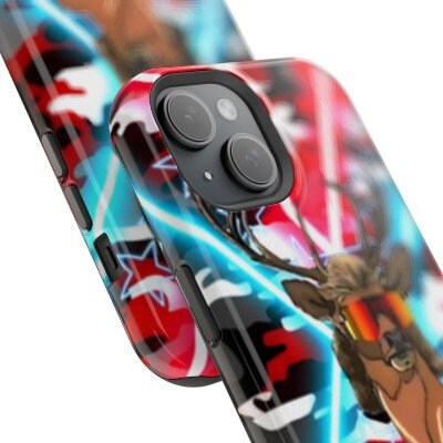 Redneck Vibes Magsafe Tough iPhone Case, Country Deerhead Mullet Phone ...